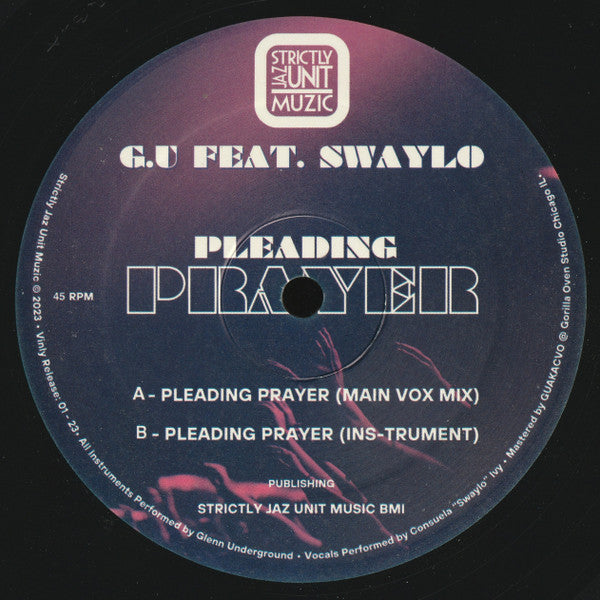 Pleading Prayer (New 12") – 606 Records